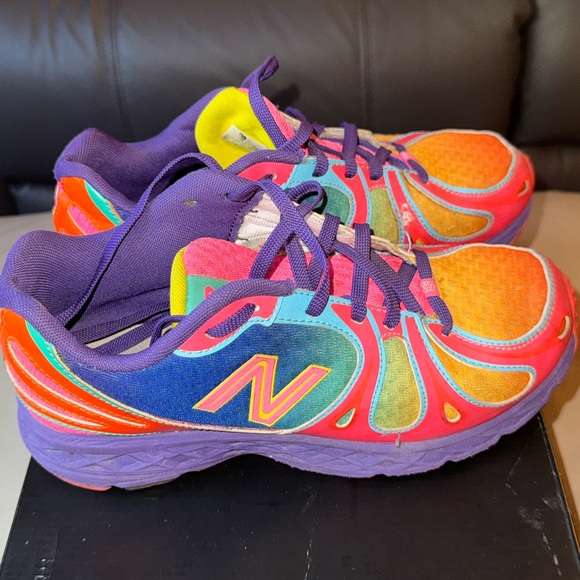 New Balance | Shoes | New Balance 89v3 Rainbow Tie Dye Running Shoes ...